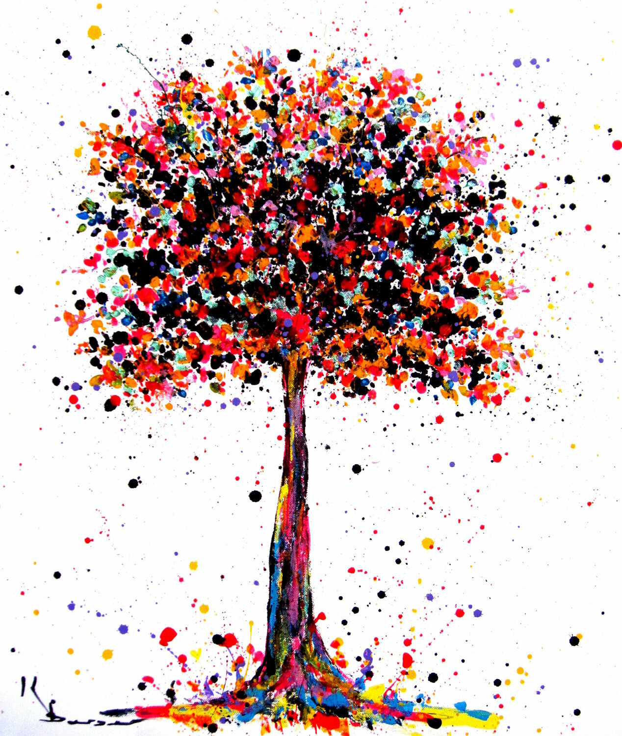 Tree of hope by Kspersee (2020) : Painting Acrylic on Canvas - Singulart