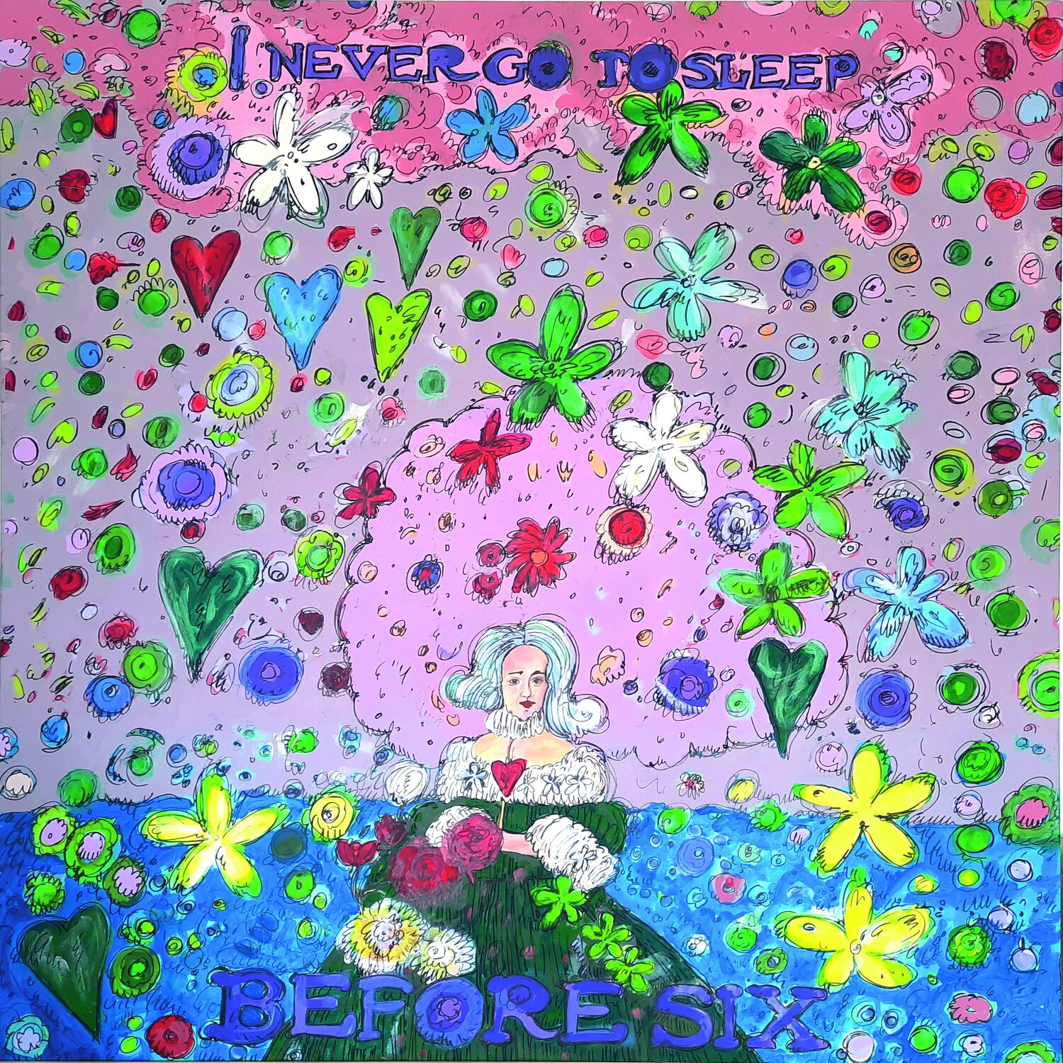 Allison TENNYSON von Fiorentina Giannotta (2020): Malerei Acryl, Emaille auf Leinwand - Singulart