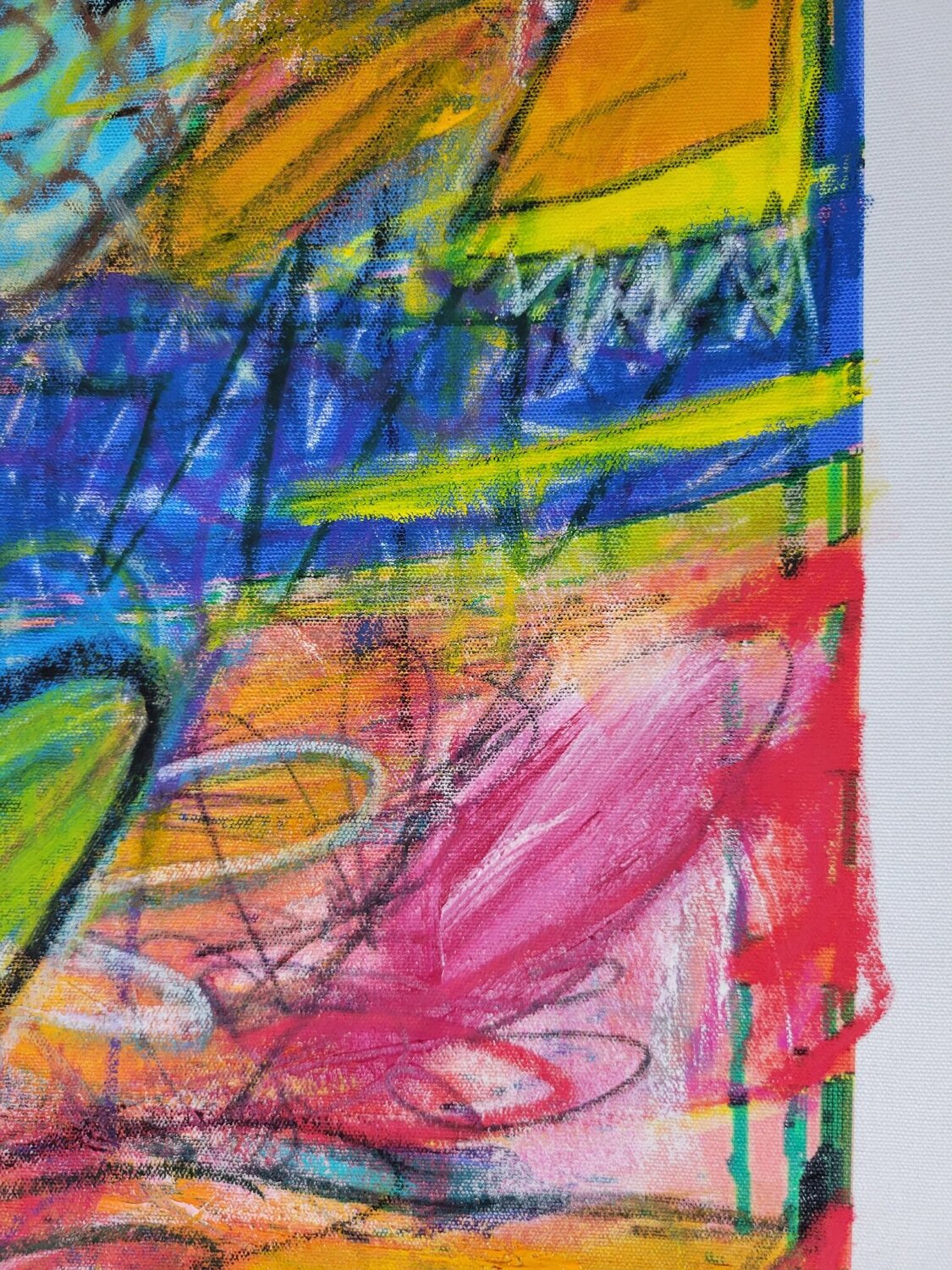 “The Astronaut” - After the Mayan estela in Palenque, Mexico by Ruben Nieto (2022) : Painting ...