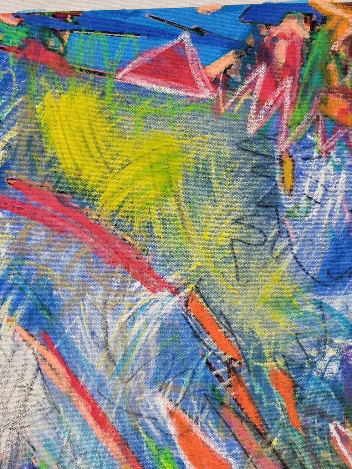 “The Astronaut” - After the Mayan estela in Palenque, Mexico by Ruben Nieto (2022) : Painting ...