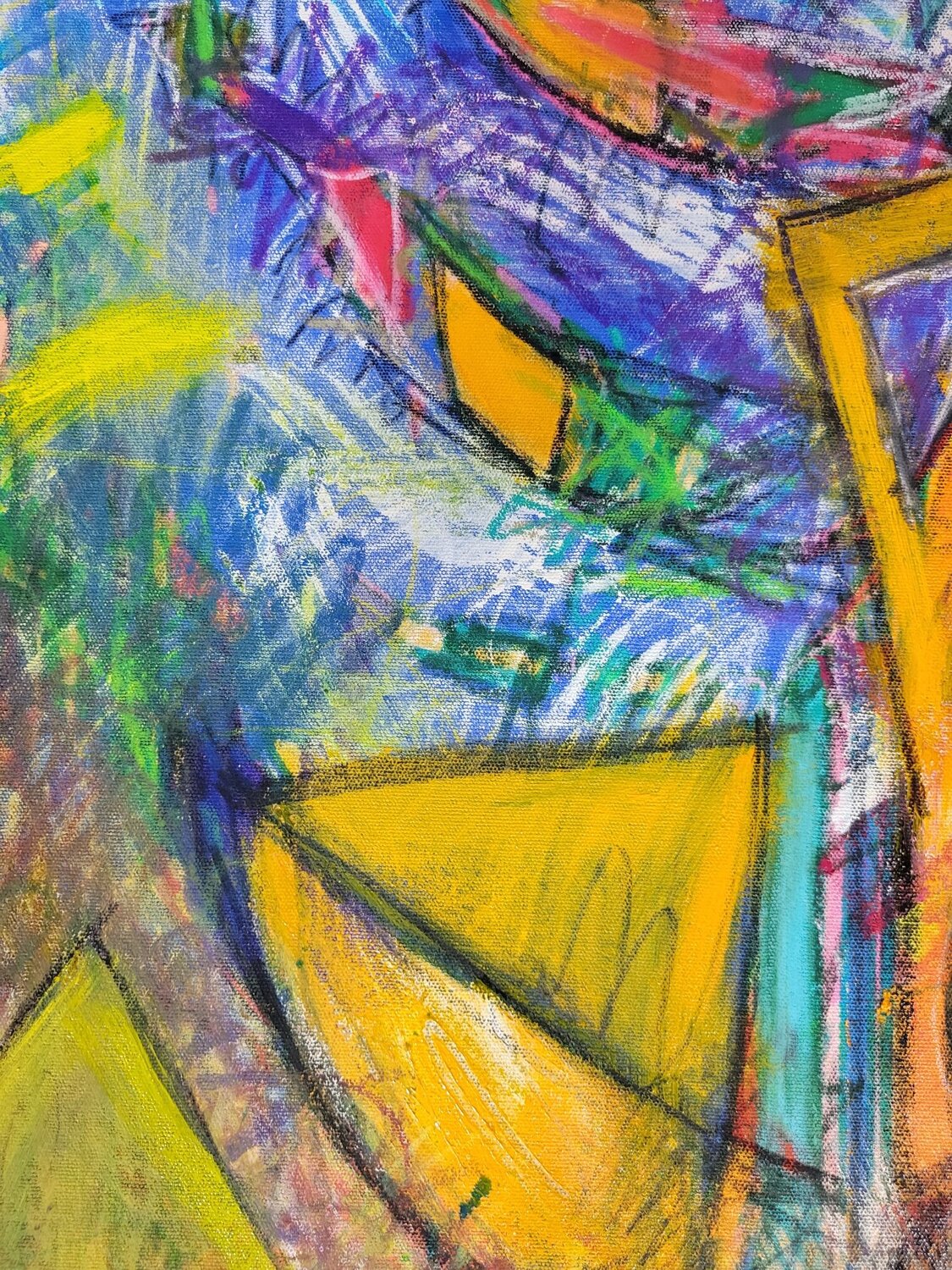 “The Astronaut” - After the Mayan estela in Palenque, Mexico by Ruben Nieto (2022) : Painting ...