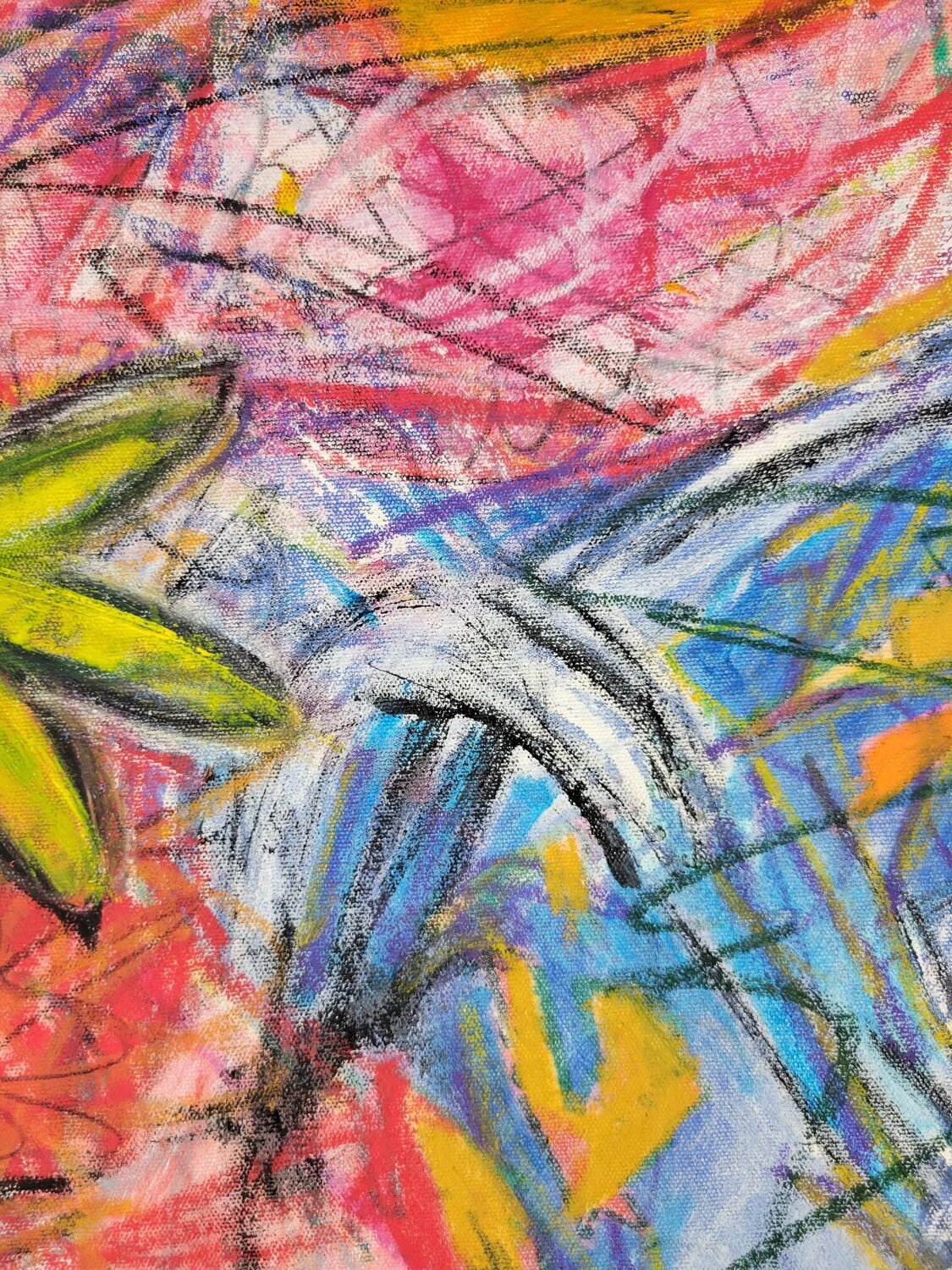 “The Astronaut” - After the Mayan estela in Palenque, Mexico by Ruben Nieto (2022) : Painting ...