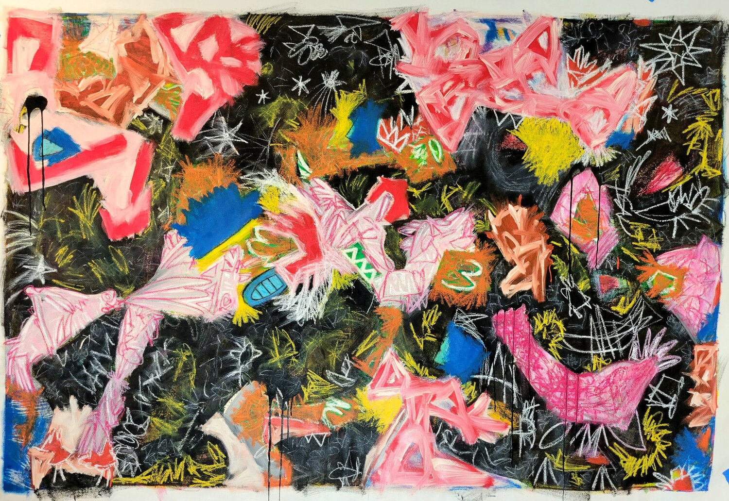 The birthplace of Pegasus door Ruben Nieto (2025) : Schilderij Acryl, Olie op Canvas - Singulart