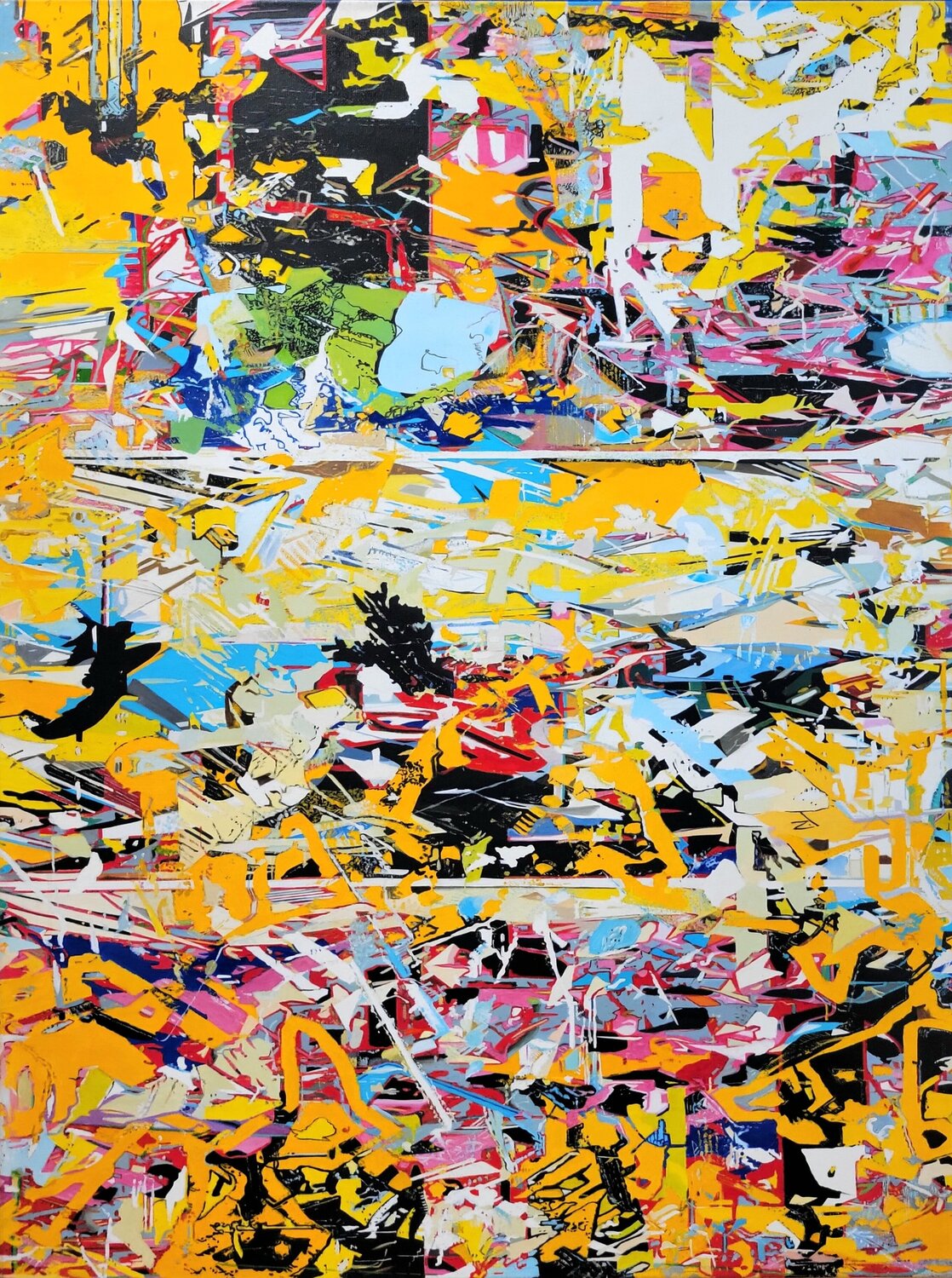 Shadow #7 - After Andy Warhol by Ruben Nieto (2012) : Painting Oil on Canvas - Singulart