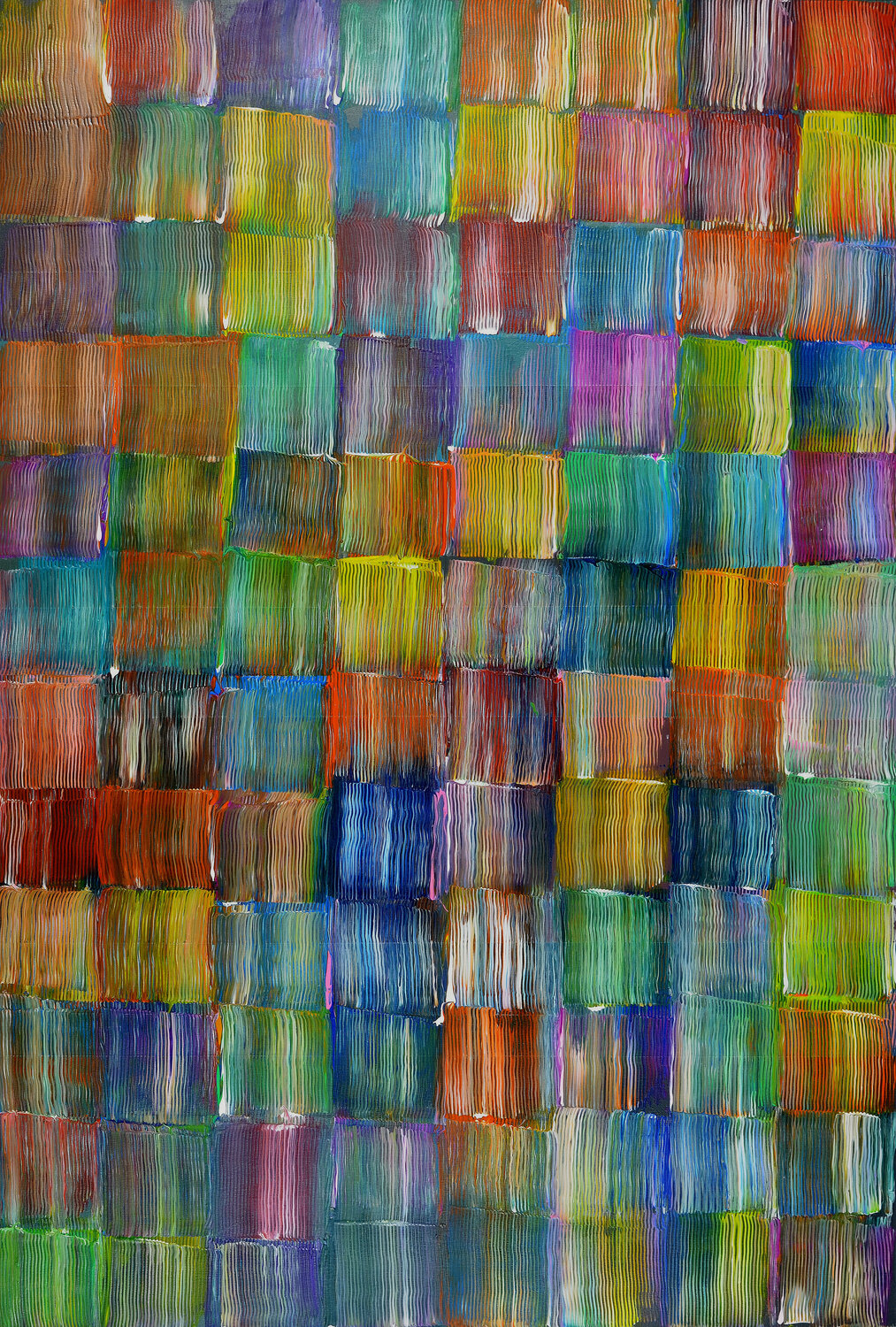 DESORDRE de Laurent Prudot (2023) : Peinture Acrylique, Résine sur Toile - Singulart