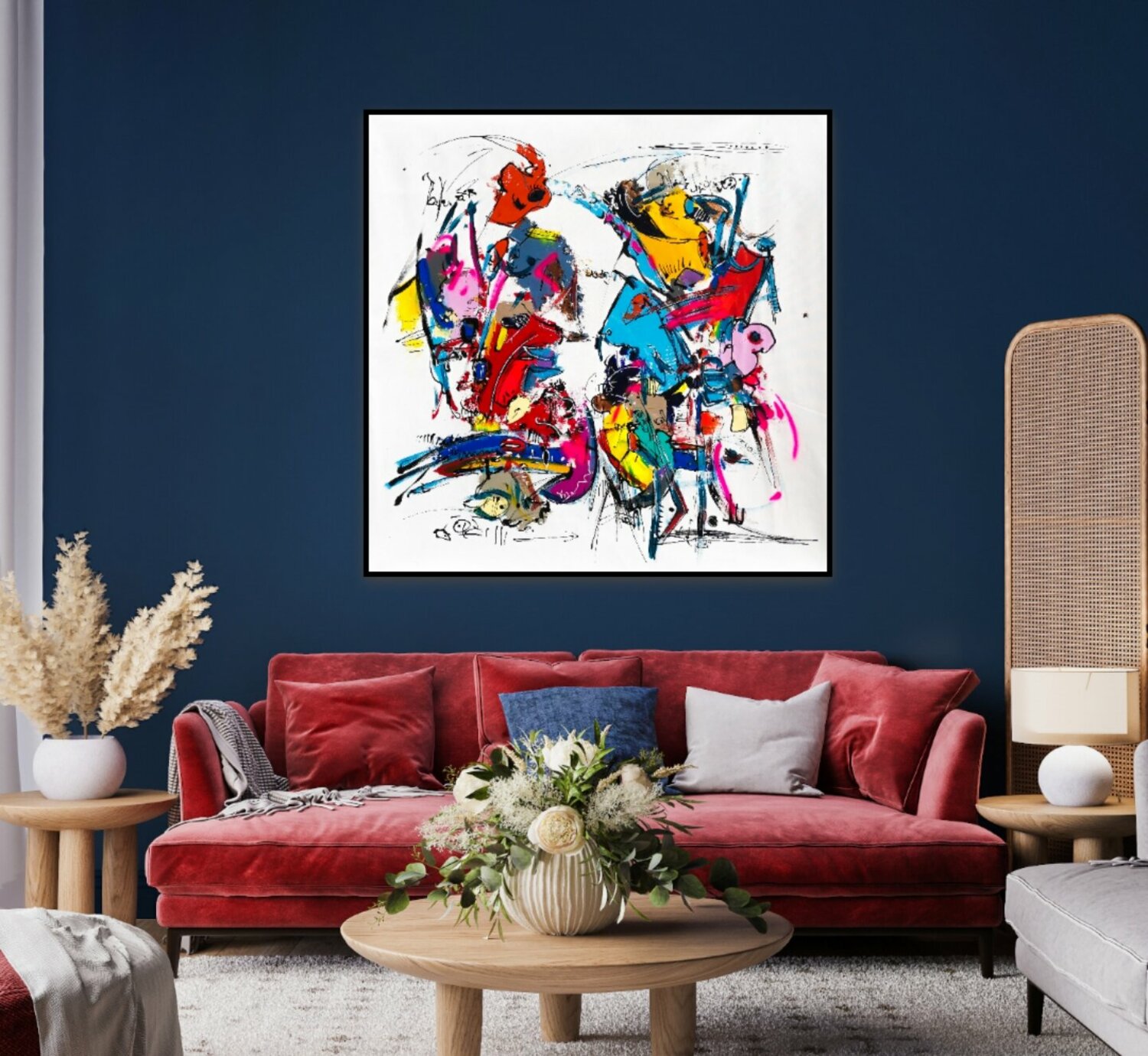 Don Quijote by Luc Villard (2021) : Painting Acrylic, Spray Paint on ...