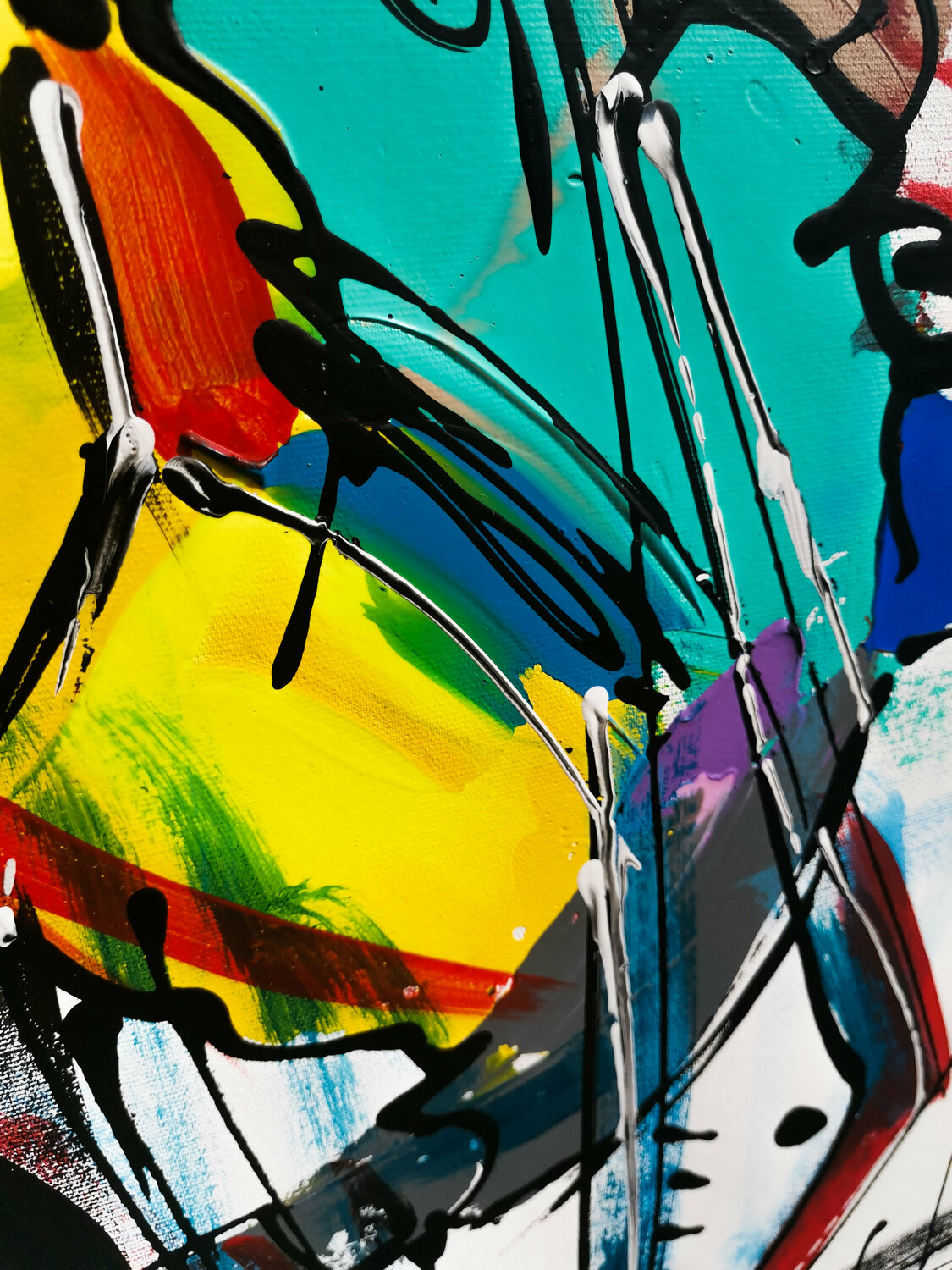 Don Quijote by Luc Villard (2021) : Painting Acrylic, Spray Paint on ...