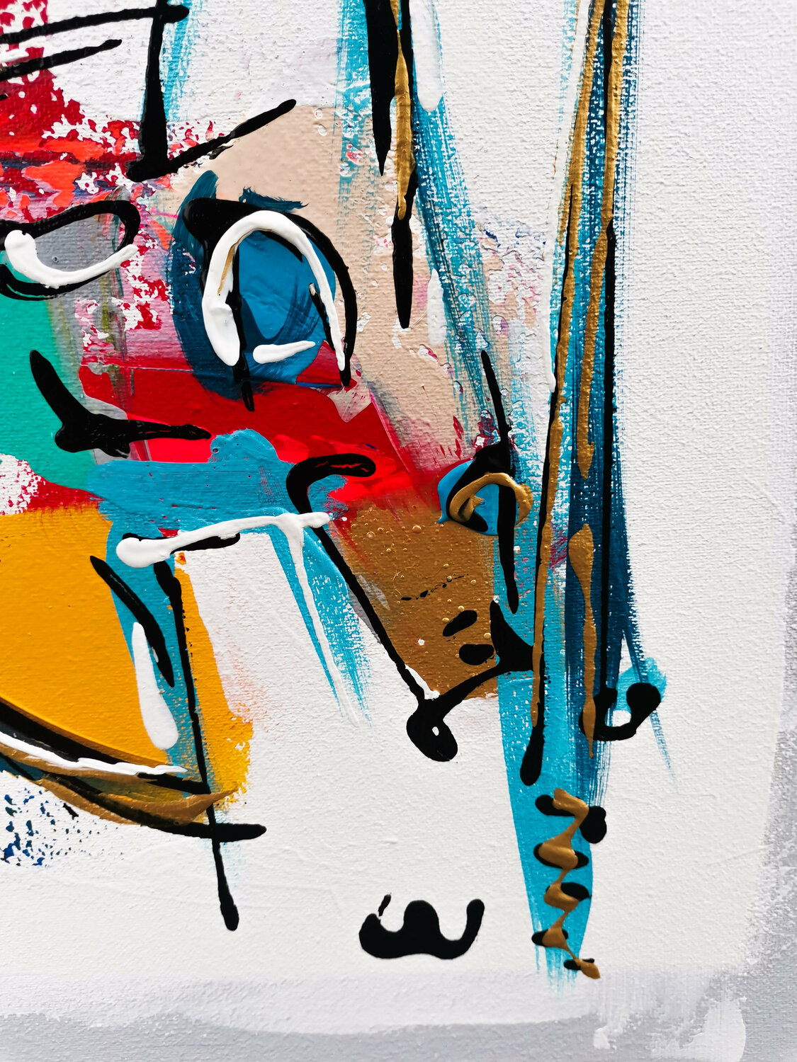 Alpha Camelopardalis by Luc Villard (2022) : Painting Acrylic on Canvas ...