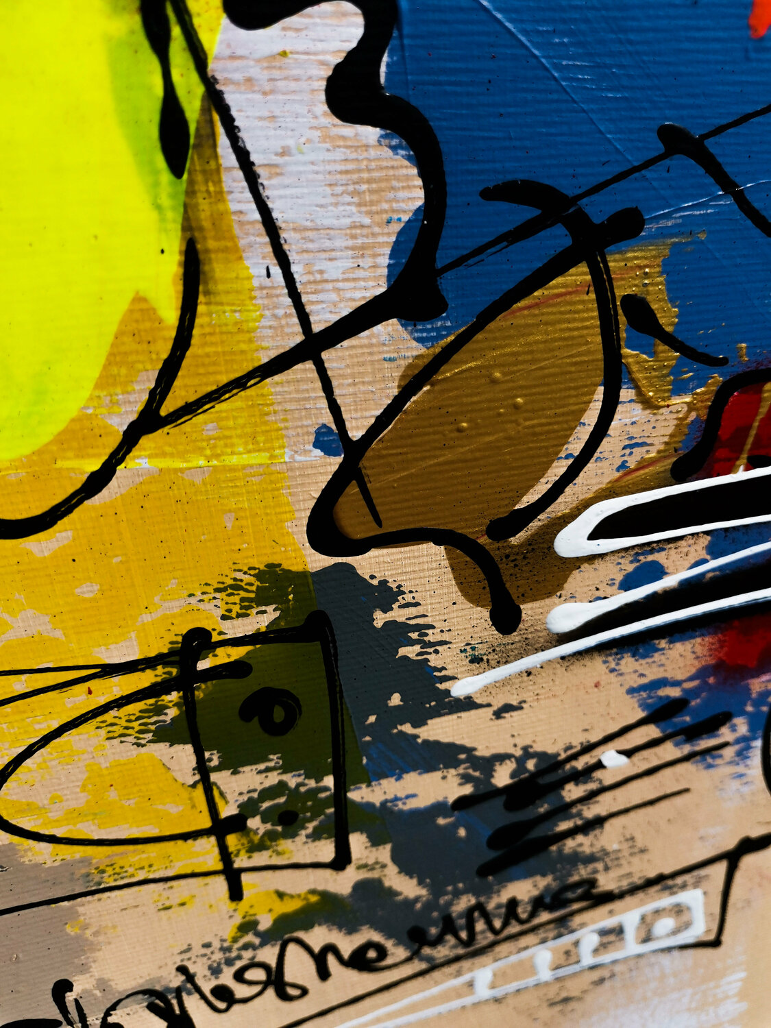 Manuscrit by Luc Villard (2021) : Painting Acrylic on Canvas - Singulart