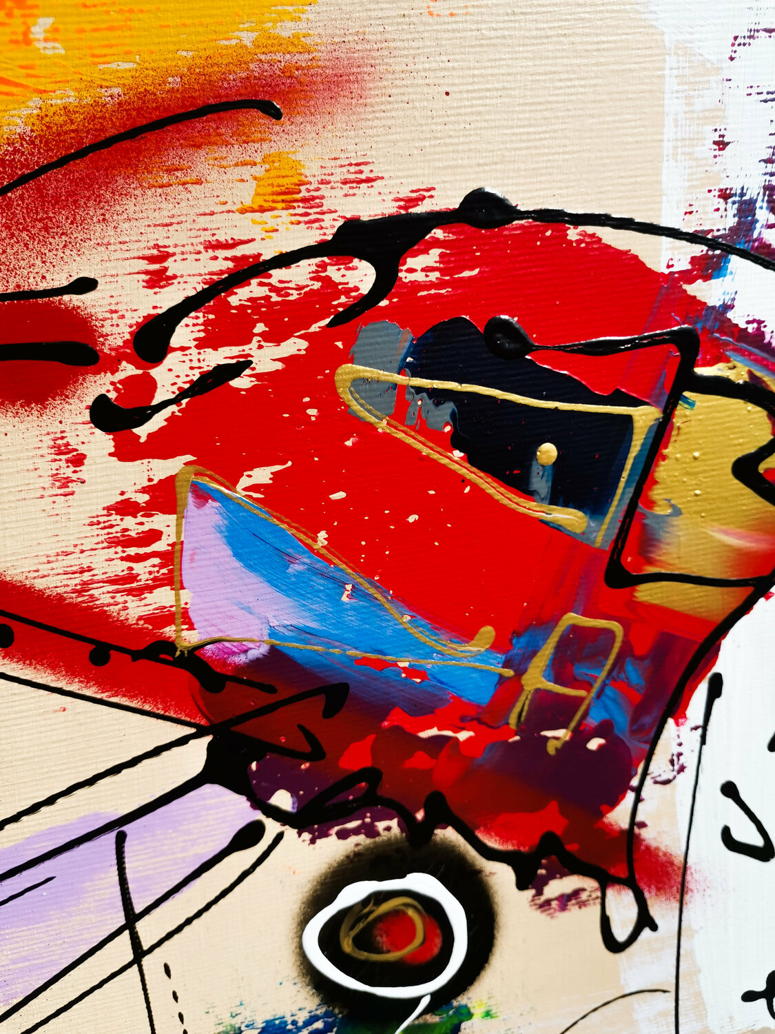 Manuscrit by Luc Villard (2021) : Painting Acrylic on Canvas - Singulart