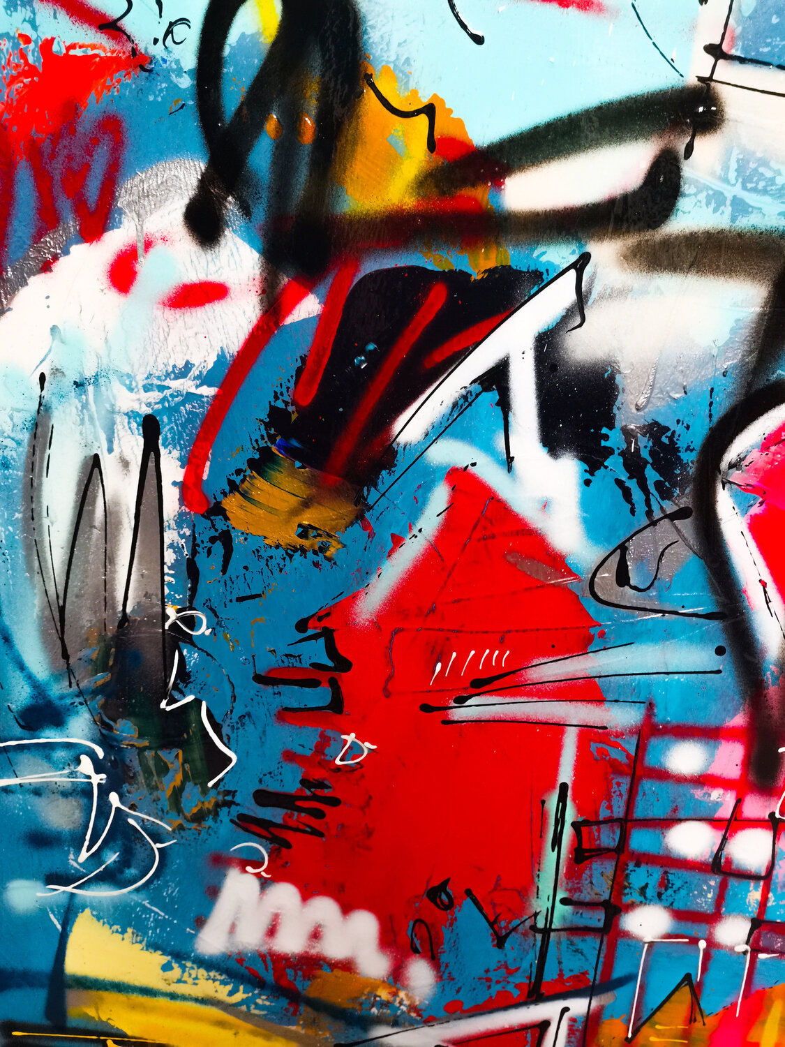 Free spirit by Luc Villard (2021) : Painting Acrylic on Canvas - Singulart