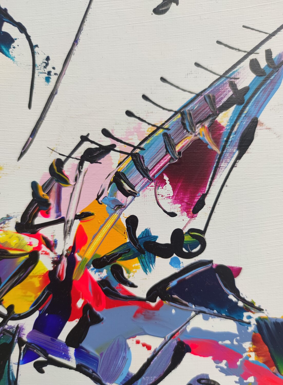 Skadi de Luc Villard (2023) : Peinture Acrylique sur Toile - SINGULART