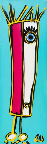 Don Quijote by Luc Villard (2021) : Painting Acrylic, Spray Paint on ...