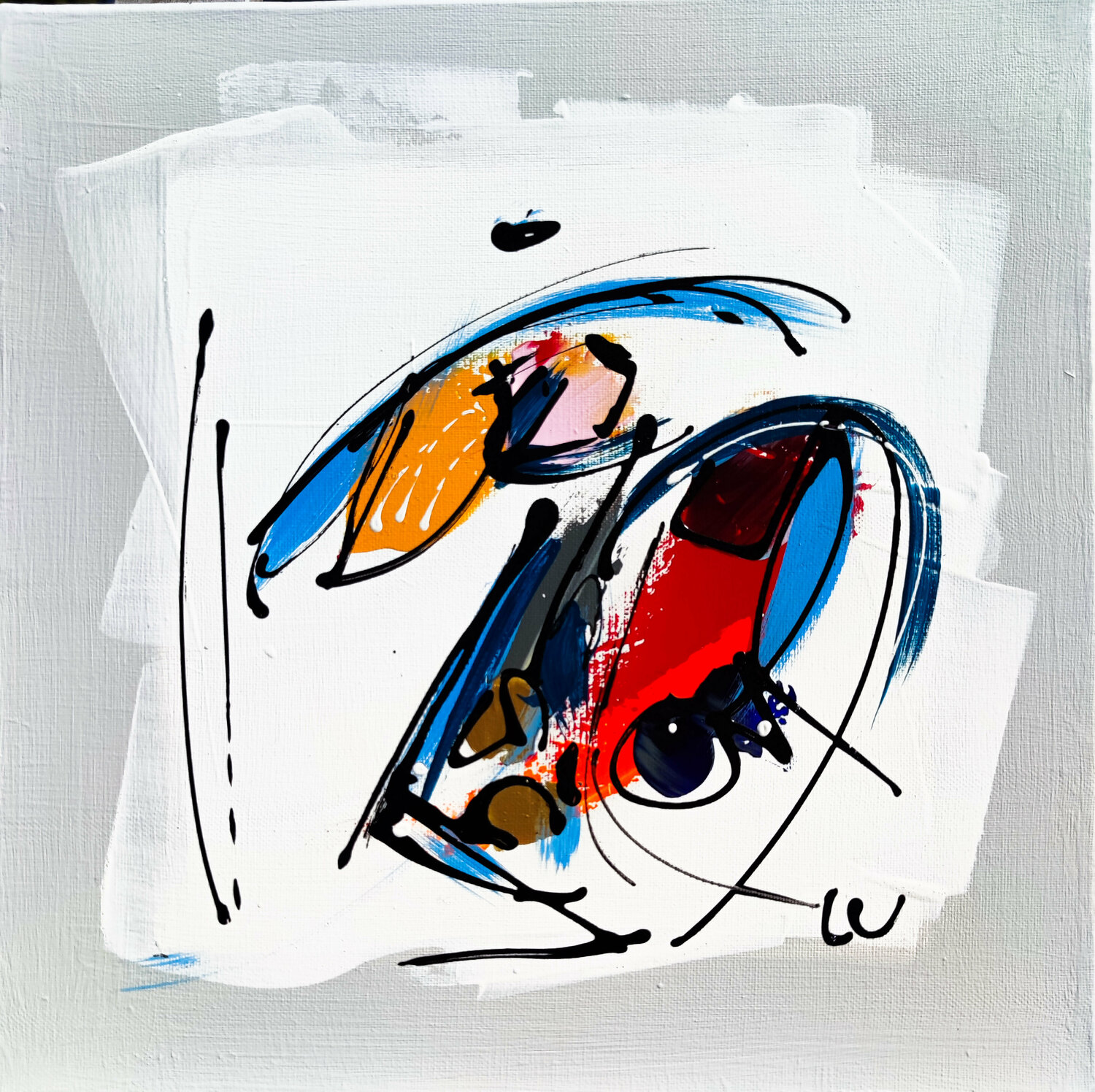 Arietis B by Luc Villard (2022) : Painting Acrylic on Canvas - Singulart