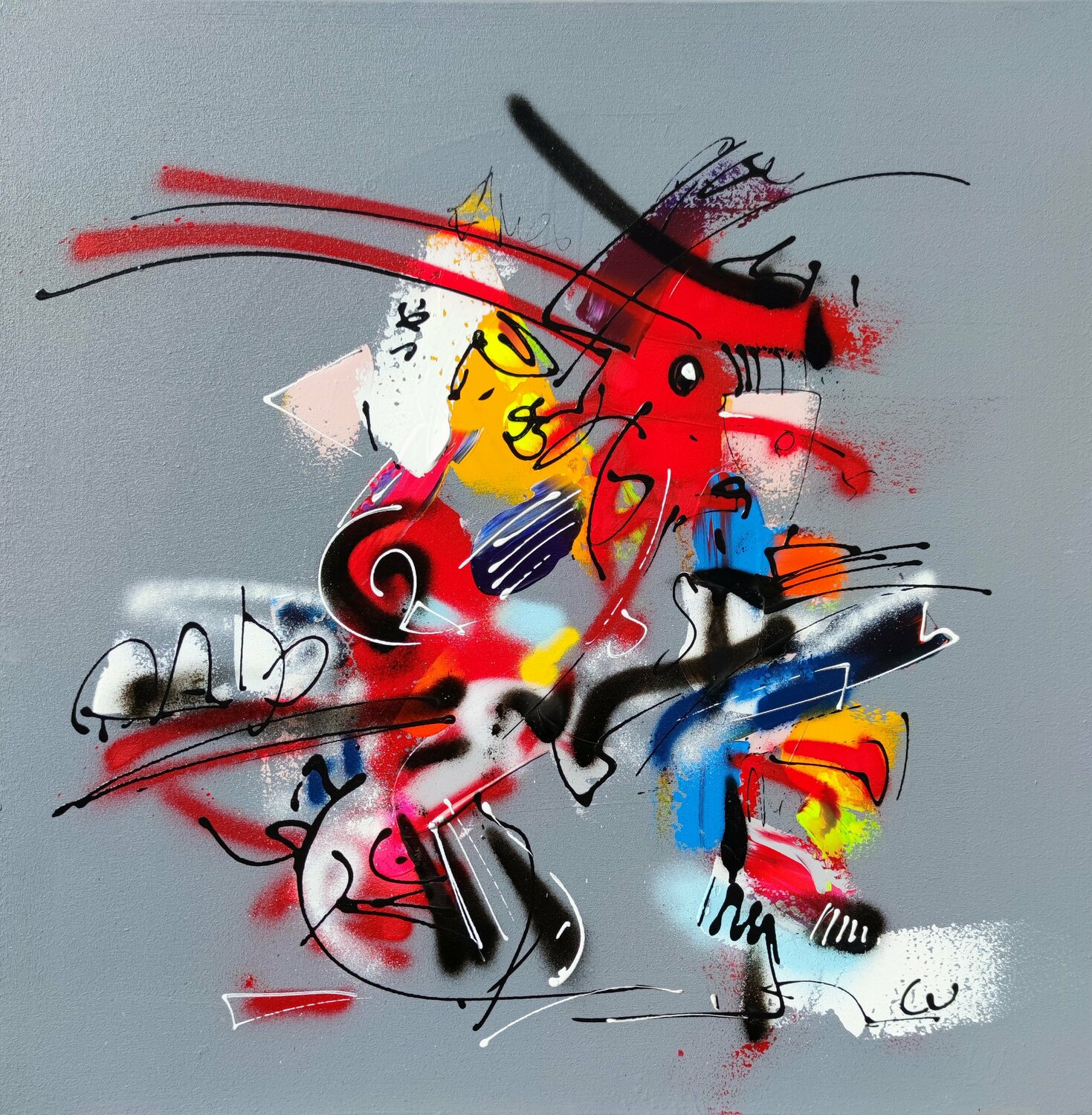 Jowangsin by Luc Villard (2022) : Painting Acrylic on Canvas - SINGULART