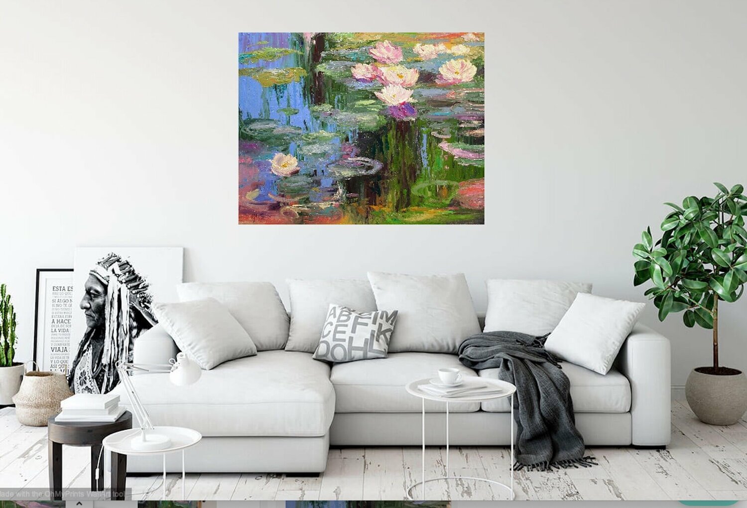 Water Lilies For Alice by Kristen Olson Stone (2021) : Painting Oil on ...