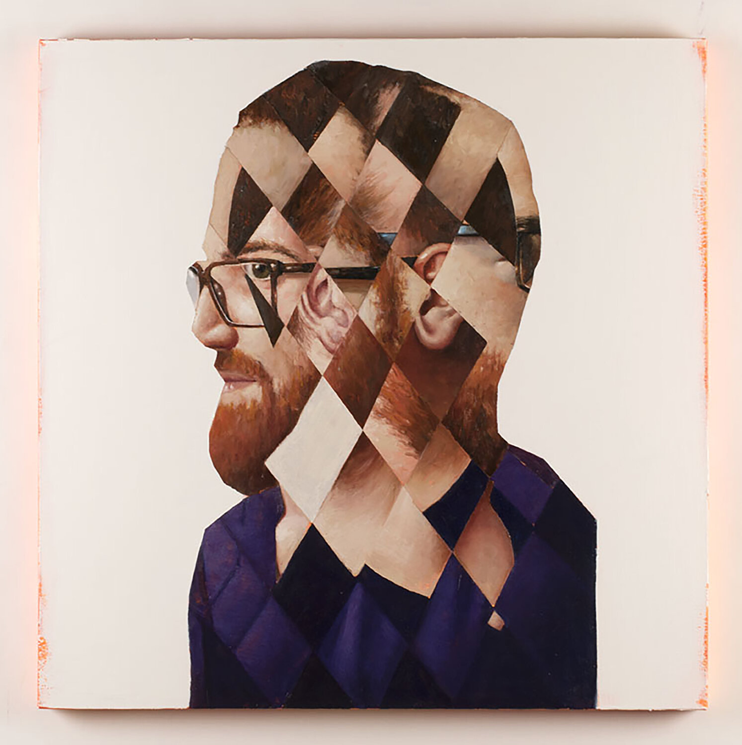 Sam by Holly Mathews (2017) : Painting Oil, Oil Pastel on Canvas ...