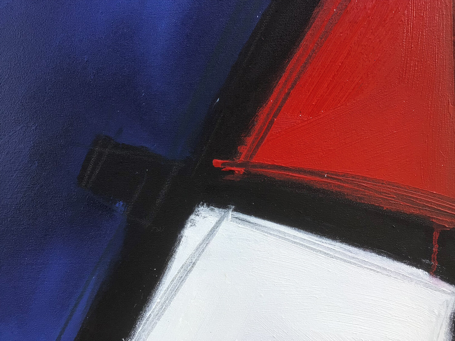 SUNLADDER by Hari Beierl (2025) : Painting Oil, Graphite on Canvas ...