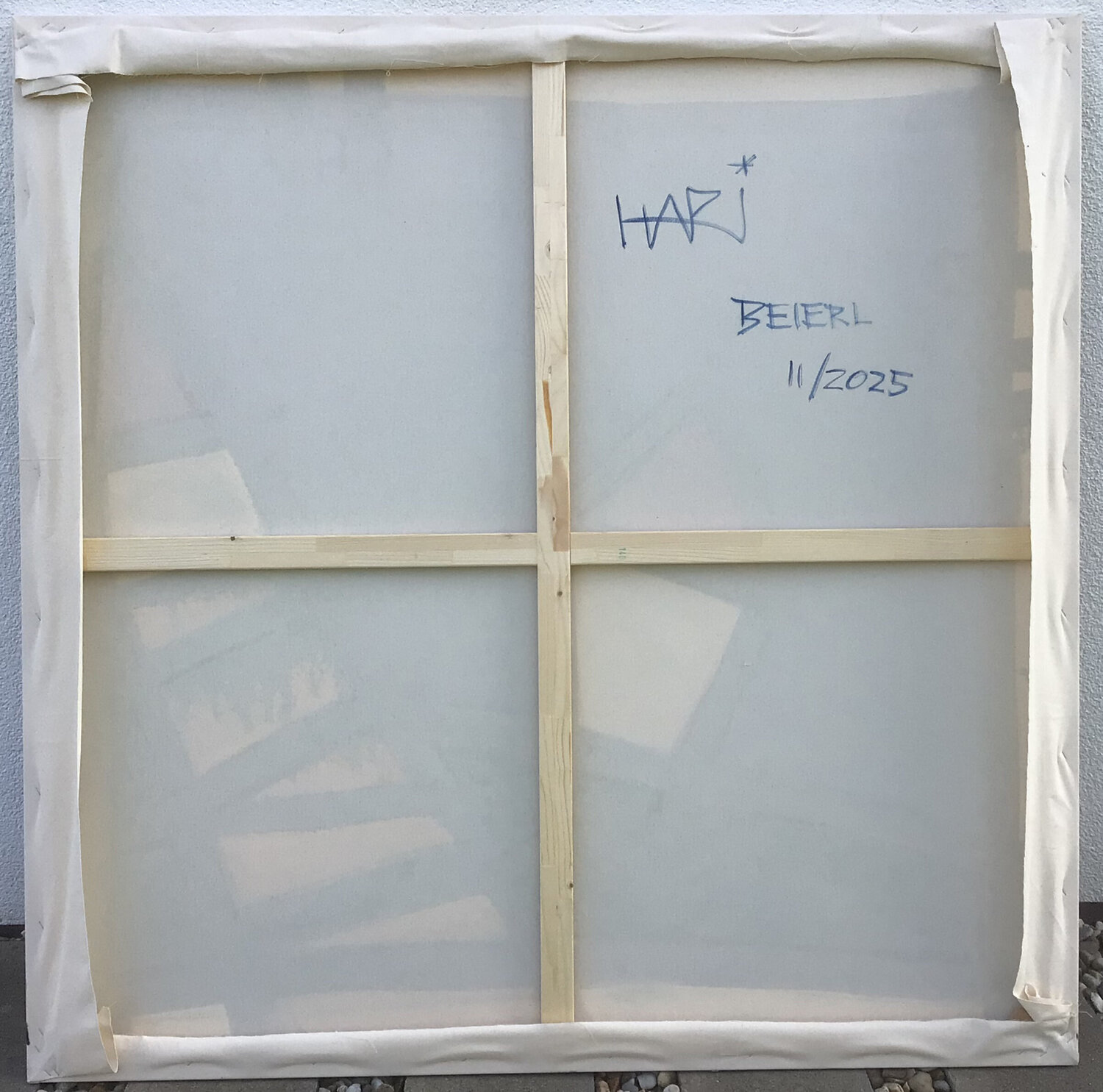 SUNLADDER by Hari Beierl (2025) : Painting Oil, Graphite on Canvas ...