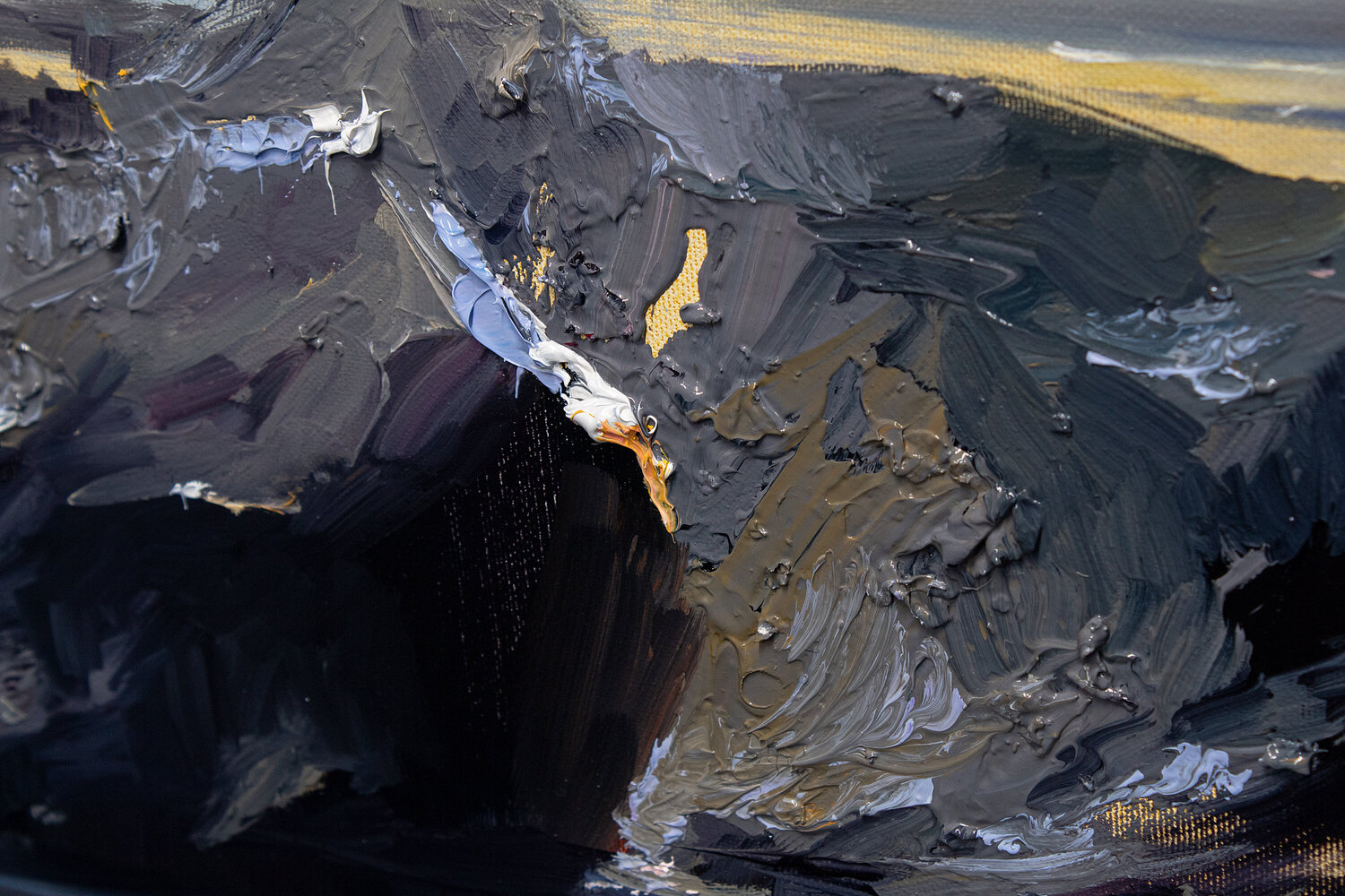 The Tide by Bozhena Fuchs (2022) : Painting Oil on Canvas - Singulart