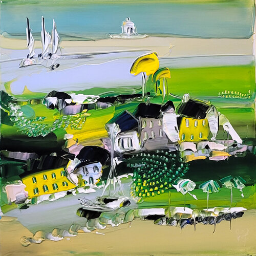 Autour du jour / En exclusivité sur SINGULART de Muriel Cayet (2024) : Peinture Acrylique sur ...