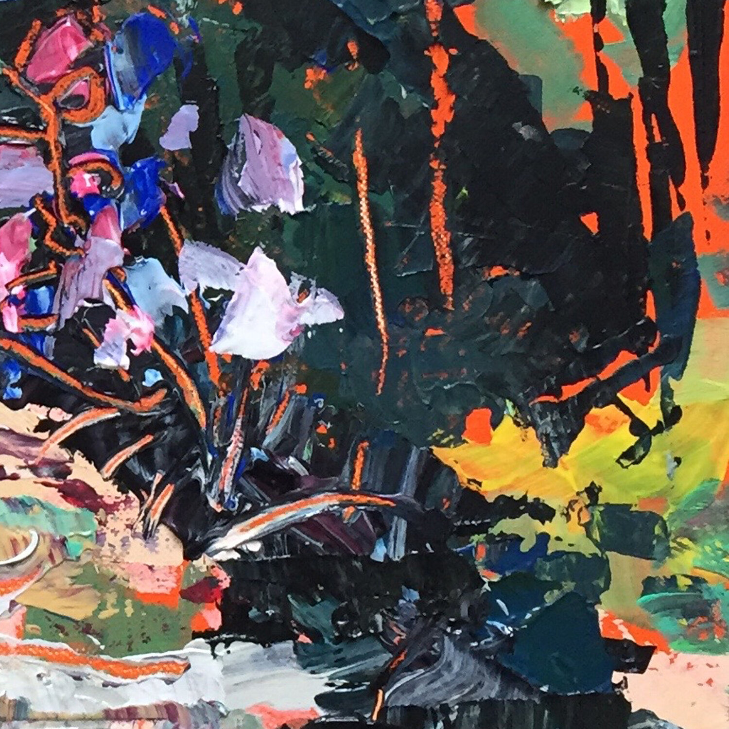 HALF ABSTRACT 8 by Jean-Paul Schmitt (2022) : Painting Acrylic on ...