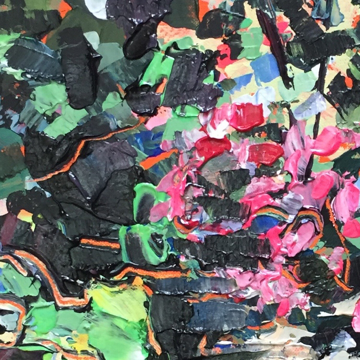 HALF ABSTRACT 8 by Jean-Paul Schmitt (2022) : Painting Acrylic on ...