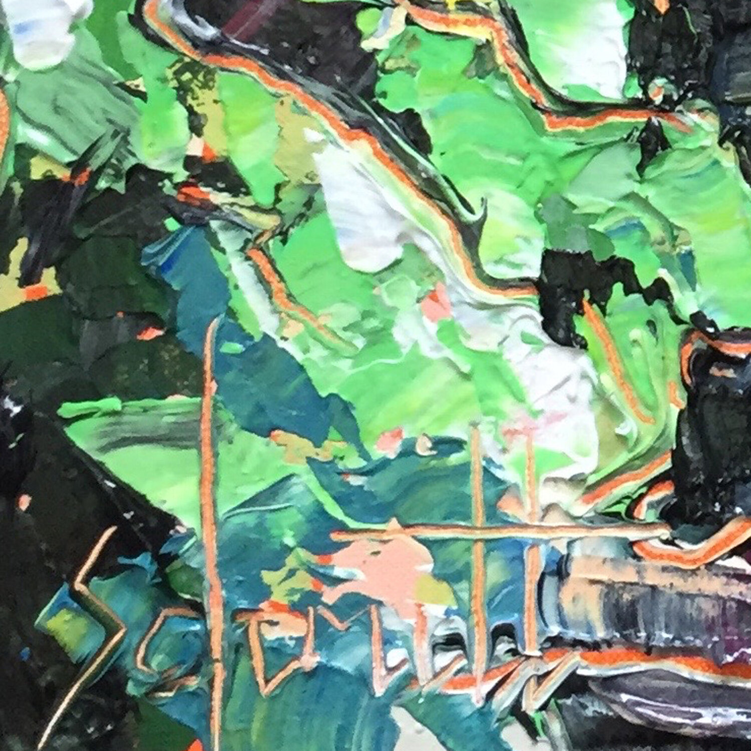 HALF ABSTRACT 8 by Jean-Paul Schmitt (2022) : Painting Acrylic on ...