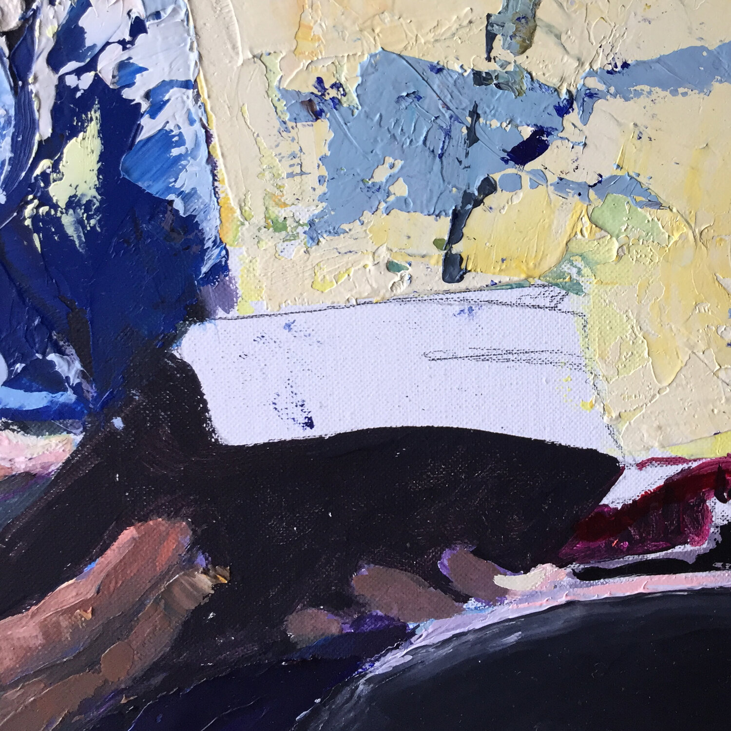 QUATRIÈME DE COUVERTURE by Jean-Paul Schmitt (2016) : Painting Oil on ...