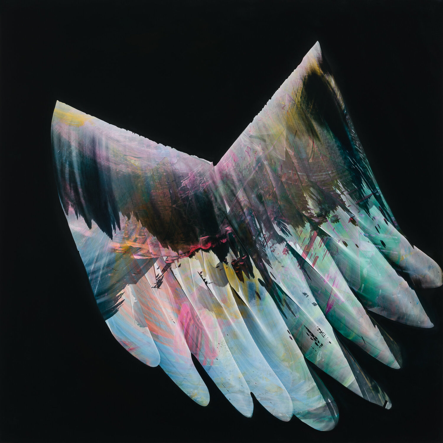 The Traveler, 2020 by Rachel Ostrow (2020) : Painting Oil on Wood ...