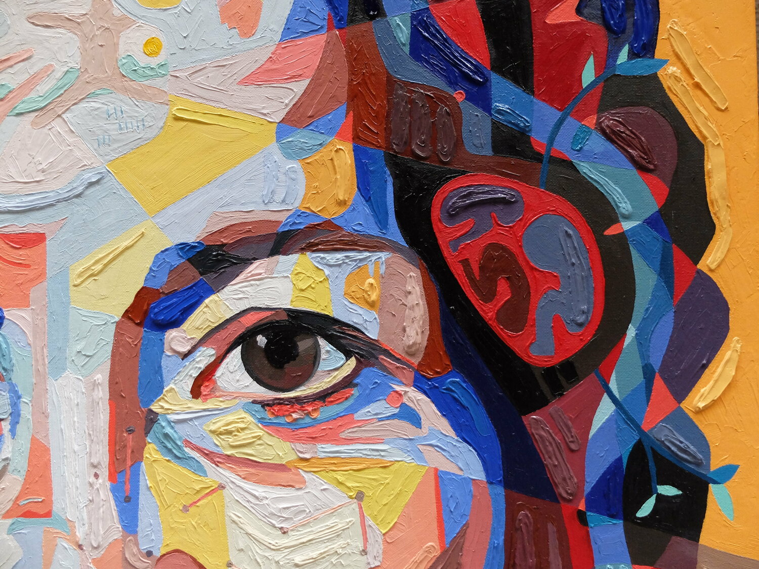 Kim by Hannah Perry Saucier (2019) : Painting Oil on Canvas - Singulart