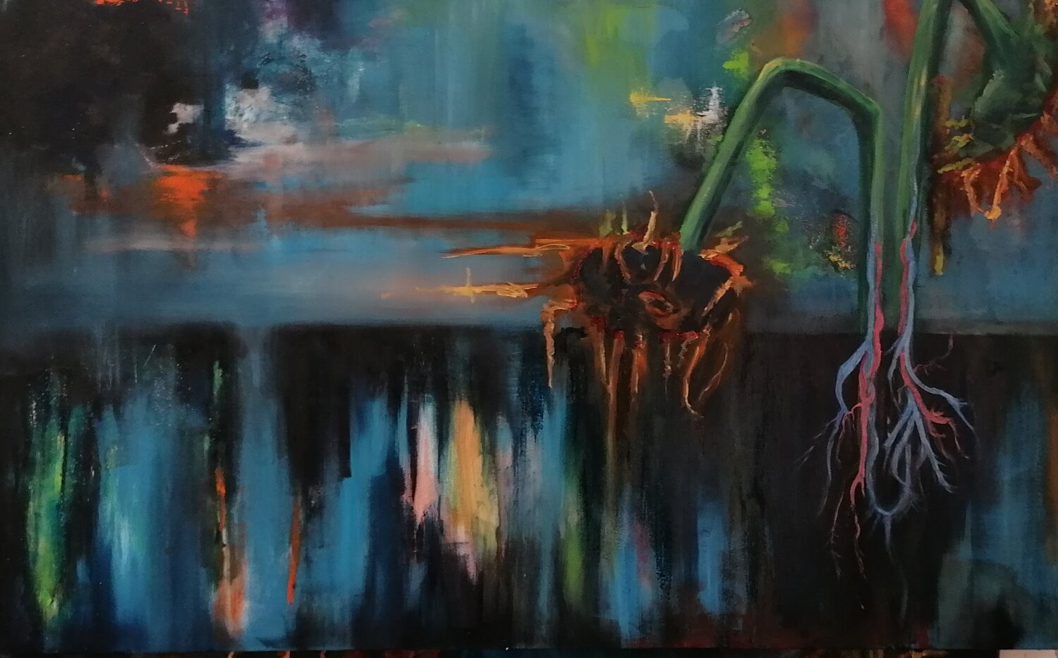 Girasoli _coppia by Irene Russo (2021) : Painting Oil on Canvas - Singulart