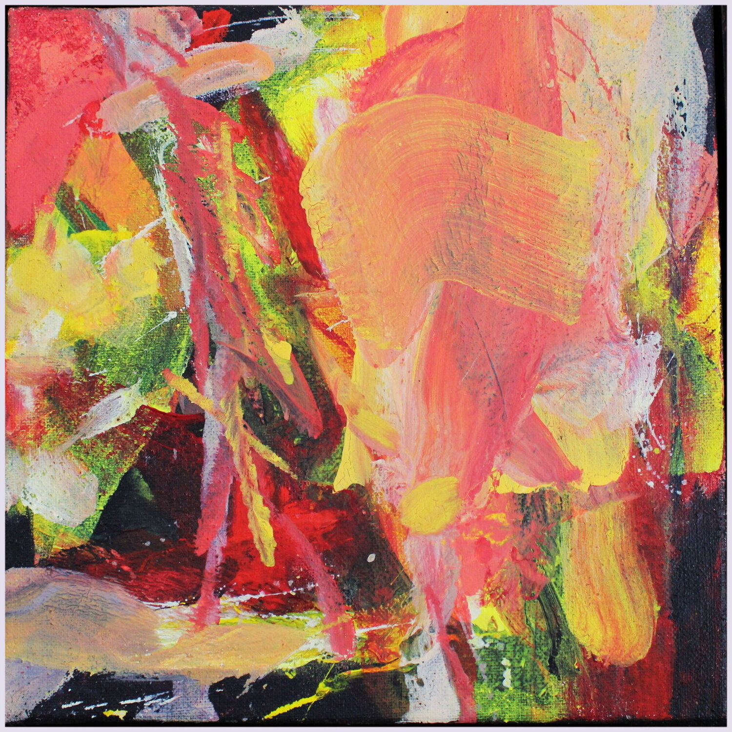 Rose fanée de Victorine Follana (2022) : Peinture Huile sur Toile ...