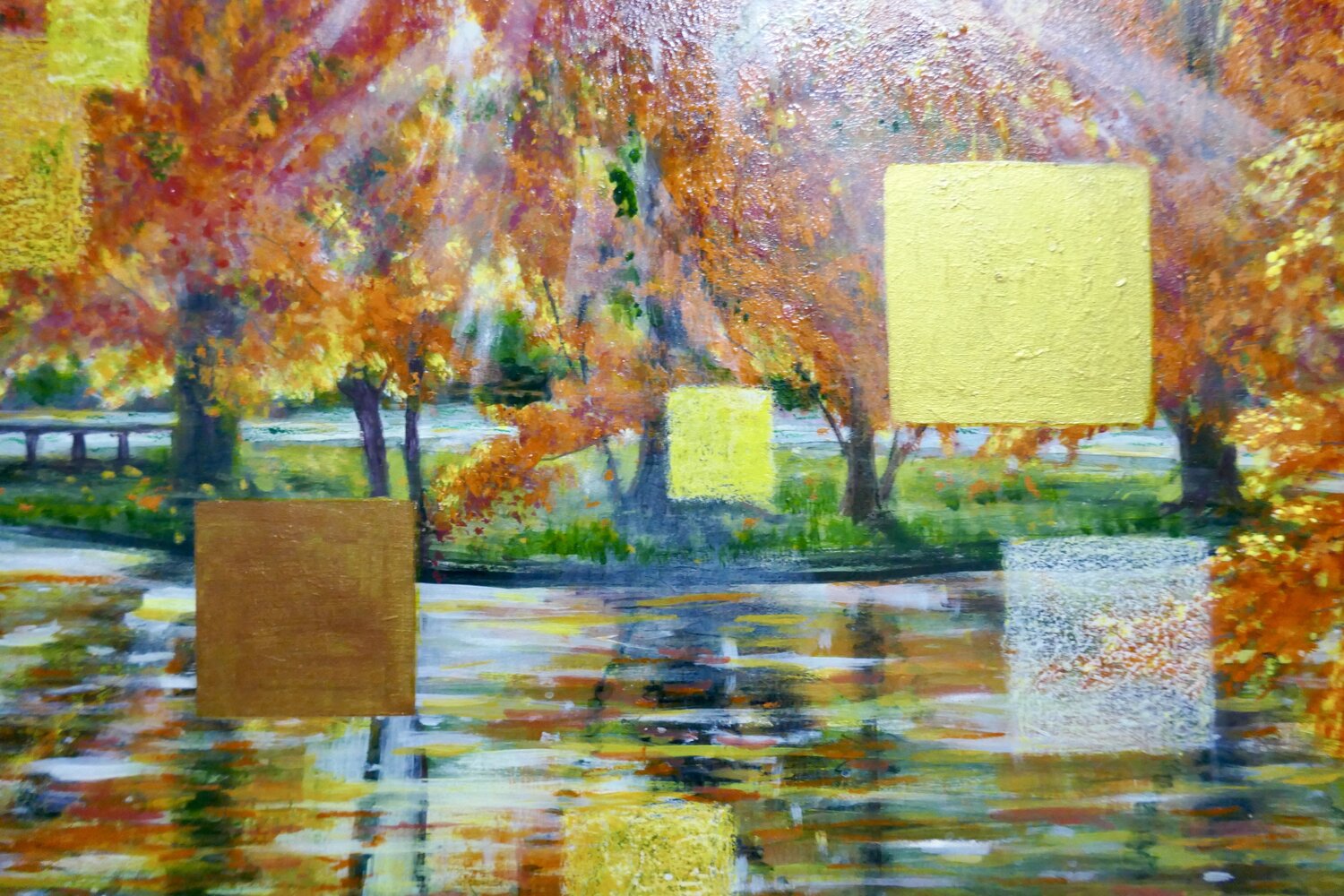 A pond with metasequoia in Omiya Park by Hiroaki Tajima K (2022 ...