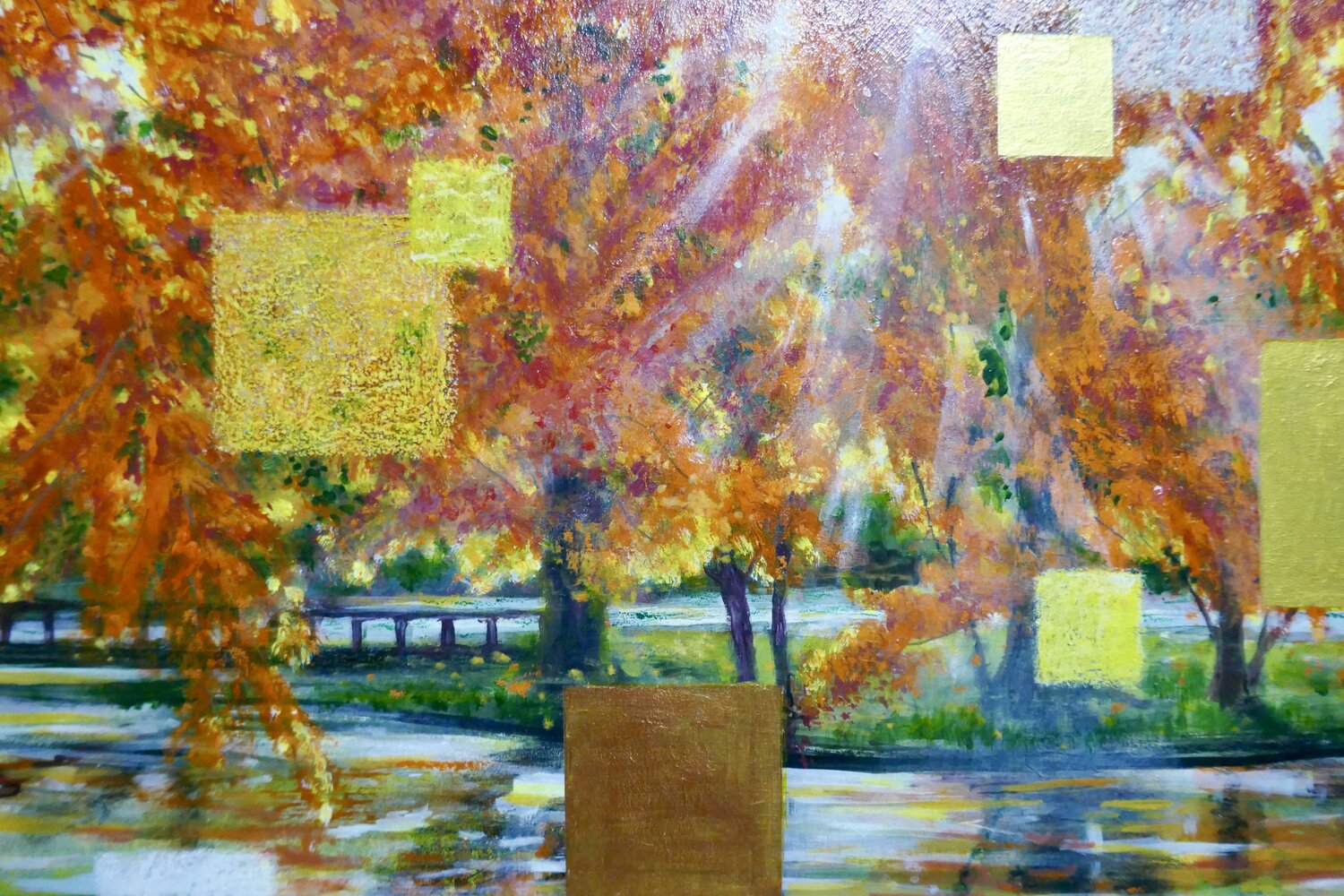 A pond with metasequoia in Omiya Park by Hiroaki Tajima K (2022 ...