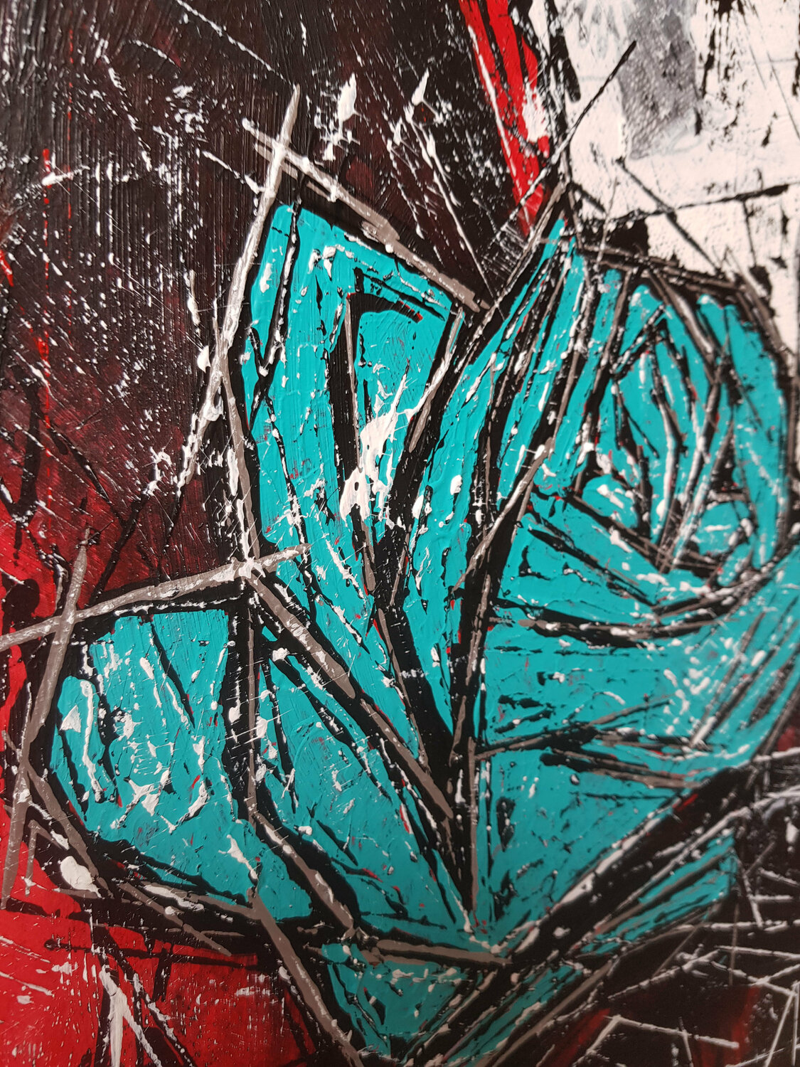 Lisa by Maya Mattes (2021) : Painting Acrylic, Oil on Canvas - SINGULART