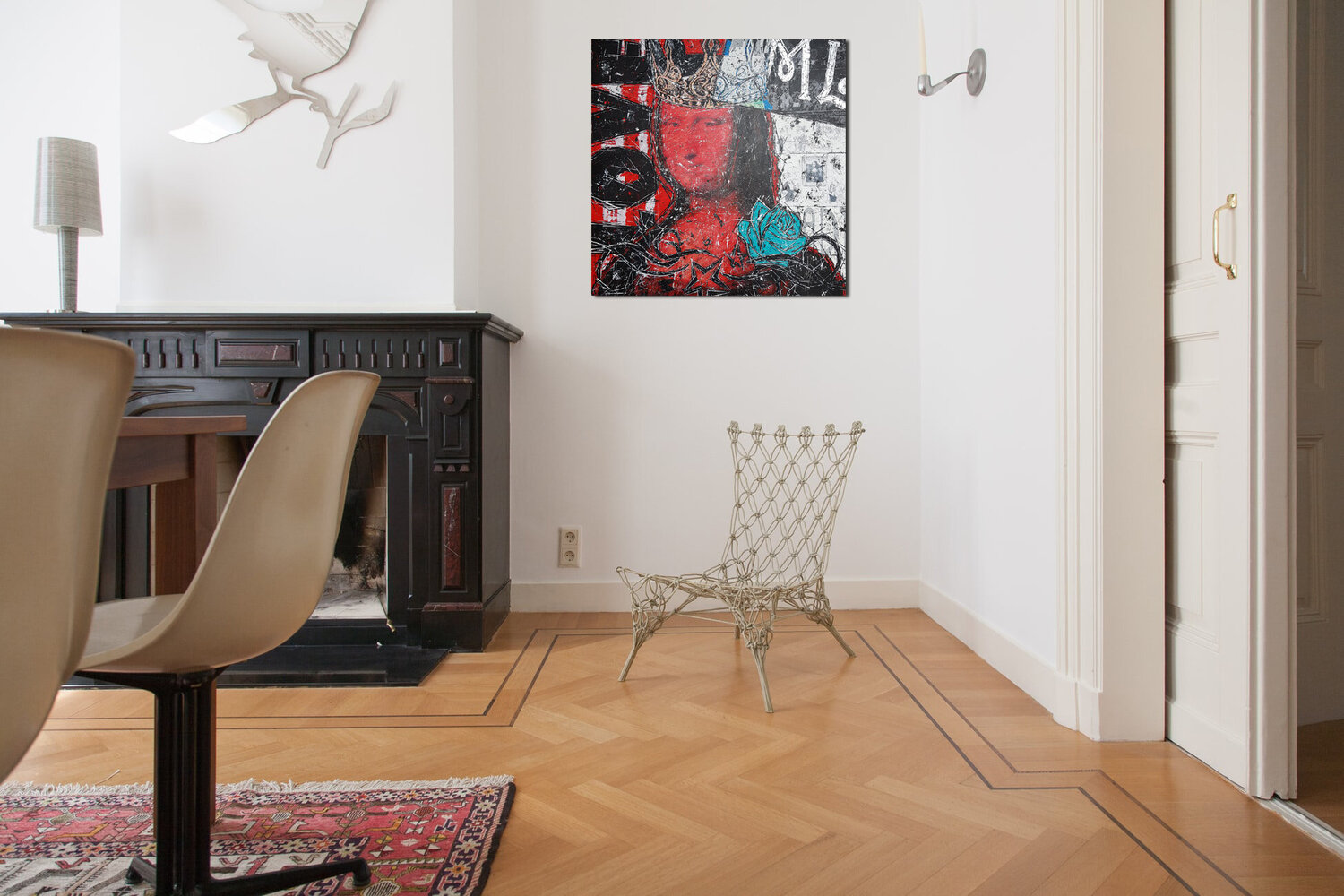 Lisa by Maya Mattes (2021) : Painting Acrylic, Oil on Canvas - SINGULART