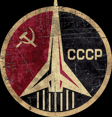 Soviet Union Space Program Logo
