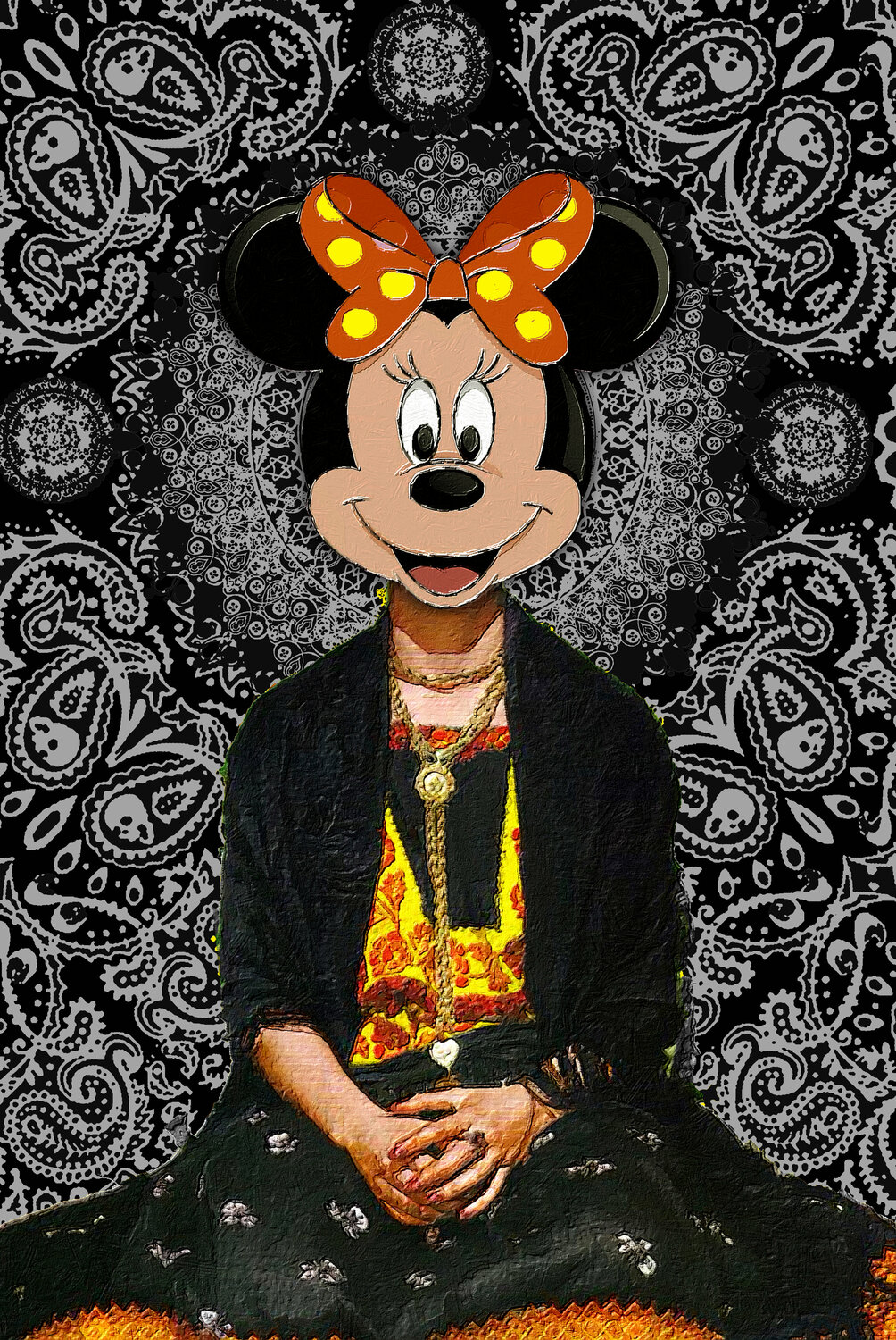 Gangster Minnie Mouse Drawing