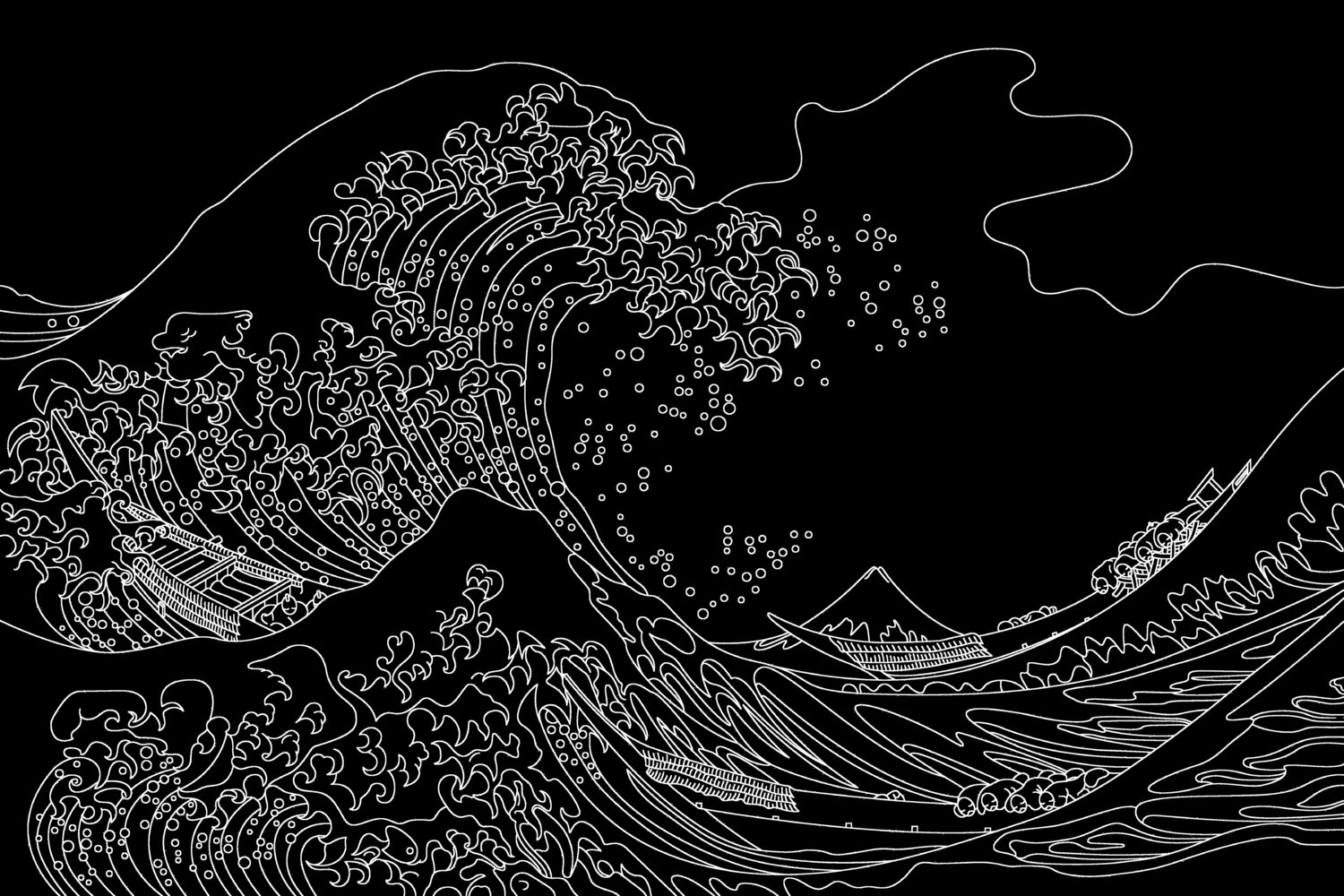 Hokusai Wave