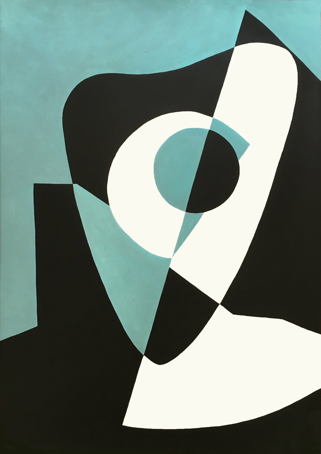 Revisit # 2 by Simone Florell (2020) : Work on Paper Acrylic on Paper ...