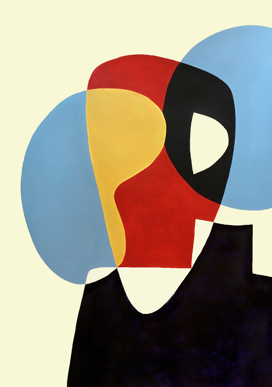 Revisit # 5 by Simone Florell (2020) : Work on Paper Acrylic on Paper ...