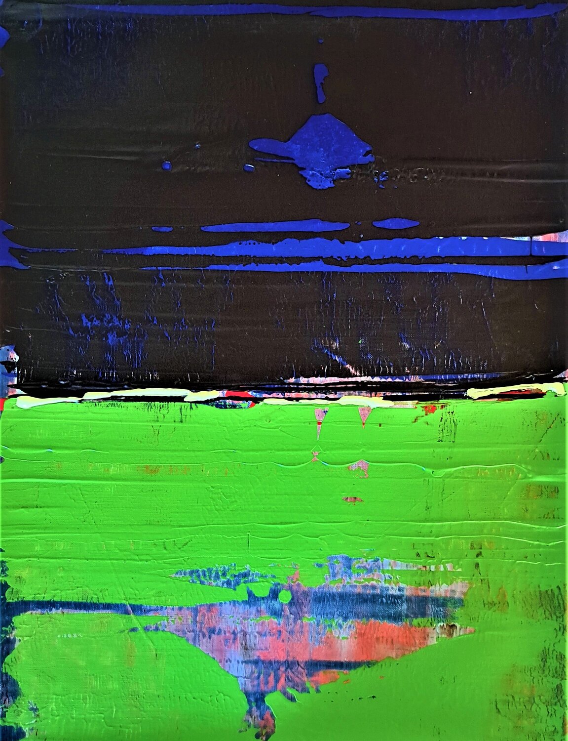 Sans titre 189 von Gerard Melet (2023): Malerei Acryl auf Leinwand ...