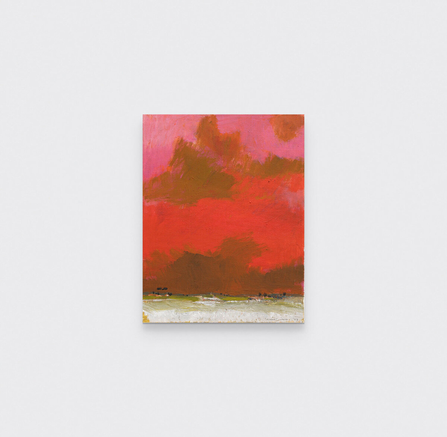 Murgia di sera by Natale Addamiano (2009) : Painting Oil on Canvas ...