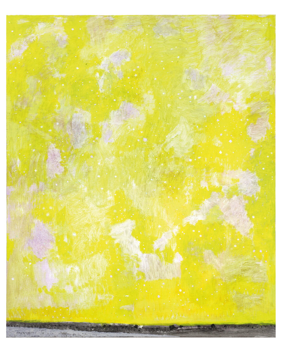 Luogo delle stelle by Natale Addamiano (2009) : Painting Oil on Canvas ...