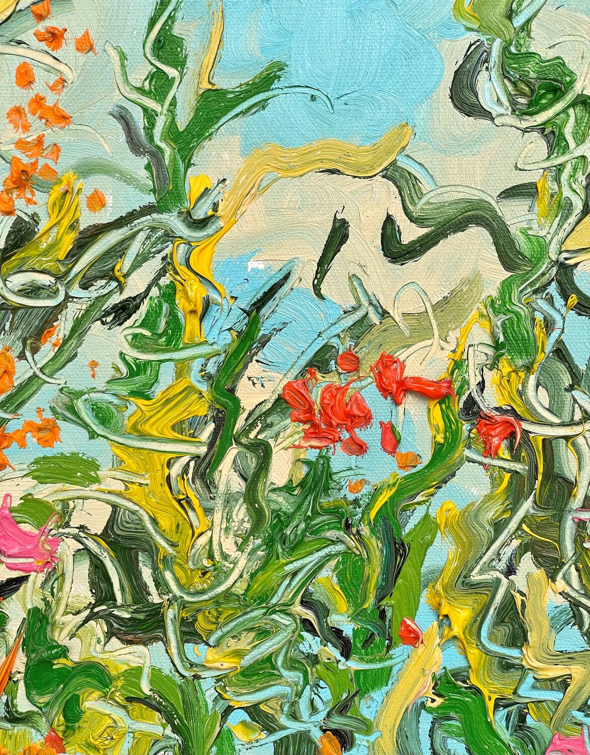 Garden Study Summer Sans Souci by Jon Parlangeli (2023) : Painting Oil ...