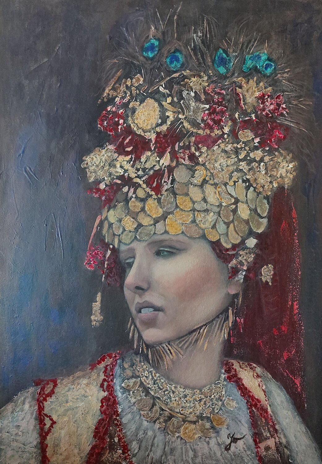 Smiljana by Jelena Tankosic (2022) : Painting Acrylic on Linen - Singulart