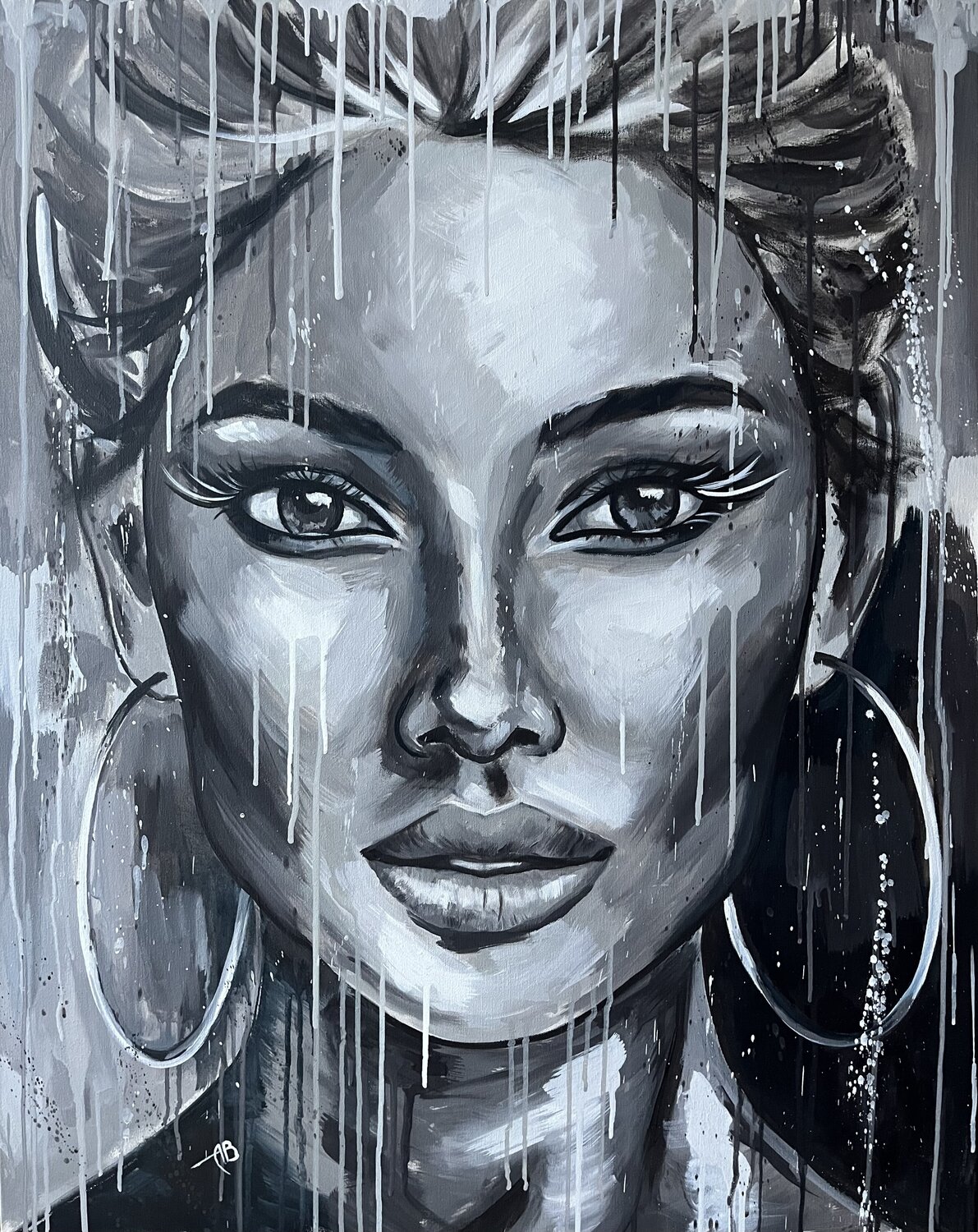 Wandering in memorise by Anna Briukhovetska (2023) : Painting Acrylic ...