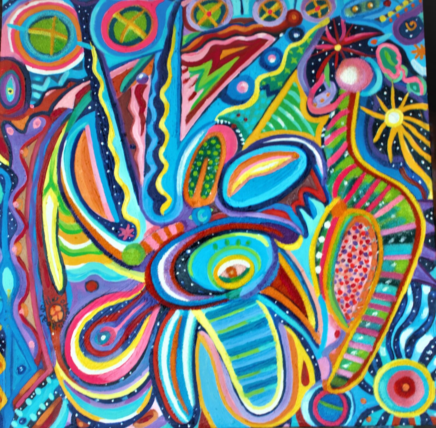 Galáctica by mauricio siller (2021) : Painting Oil on Canvas - Singulart