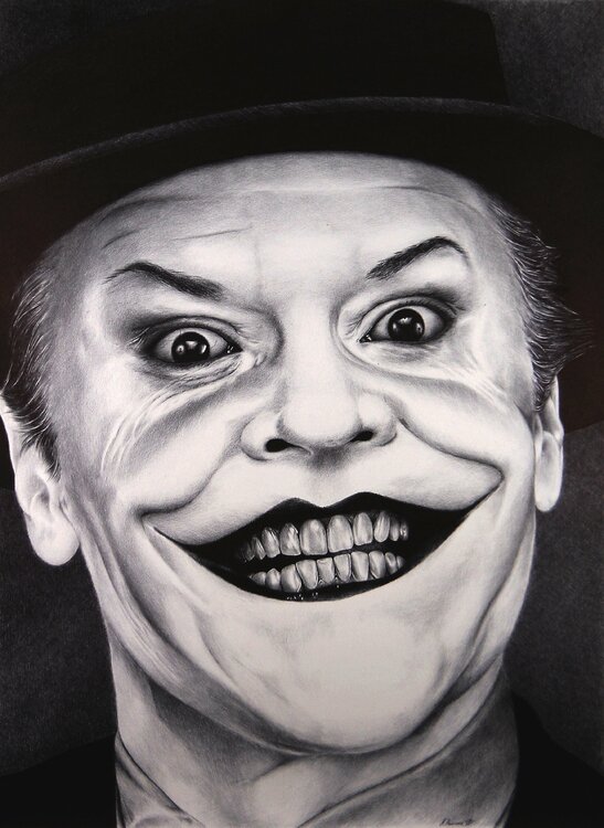 Jack Nicholson Smile Joker